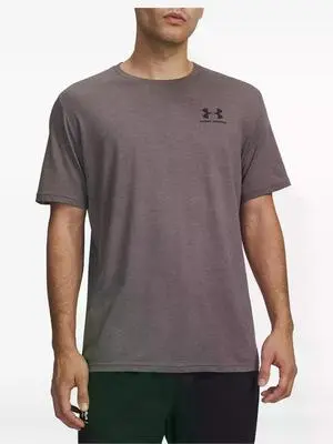 Under Armour Logo-print Short-sleeve T-shirt - Grey
