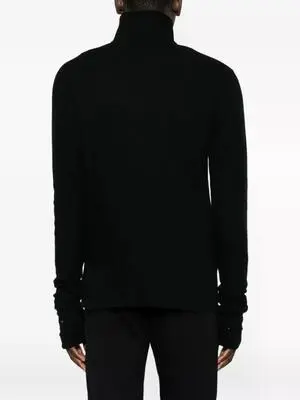 MA+ Zip-up High-neck Sweater