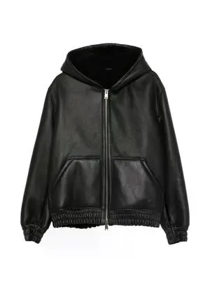 ARMA Hooded Leather Jacket