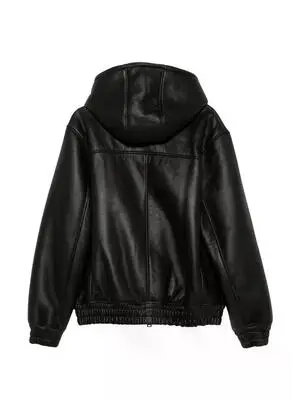 ARMA Hooded Leather Jacket