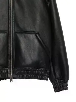 ARMA Hooded Leather Jacket