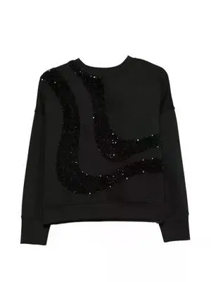Emporio Armani Sequin-embellished Sweatshirt