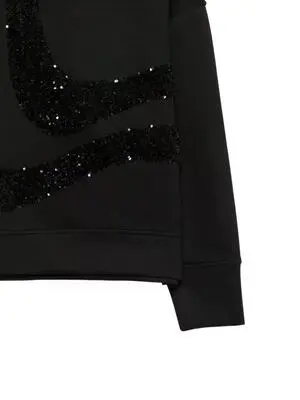 Emporio Armani Sequin-embellished Sweatshirt