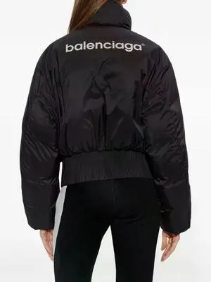 Balenciaga Bodies Cropped Puffer