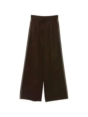 Max Mara Mmlsponda Side-stripe Trousers
