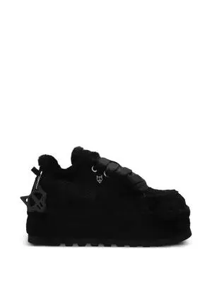 NAKED WOLFE Beau Platform Sneakers - Black
