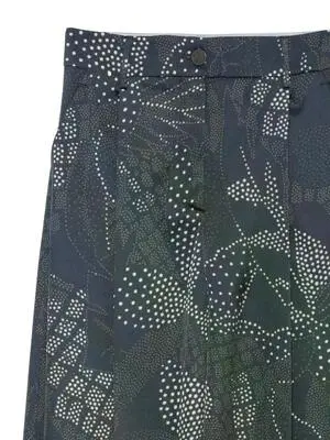 Emporio Armani Print Pallazzo Pants