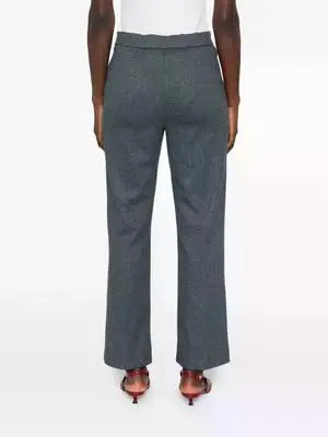 Max Mara Mmldonnola Micro-check Trousers