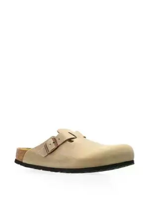 BIRKENSTOCK Utti Buckle-fastening Mules - Neutrals