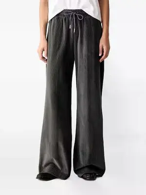 JOOP! Corduroy-effect Wide-leg Trousers - Grey