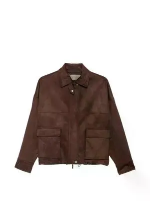 D.exterior Panelled Flap-pocket Jacket
