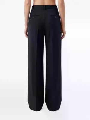 SITUATIONIST Pleated Wide-leg Trousers
