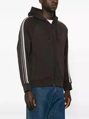 Emporio Armani Side-stripe Raglan-sleeve Hoodie