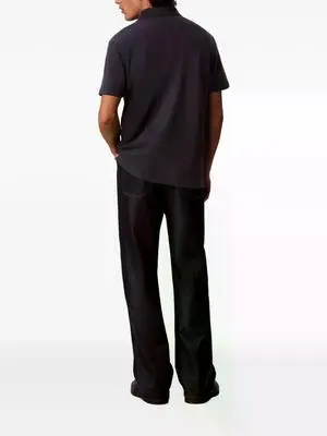 Calvin Klein Logo-embroidered Short-sleeve Polo Shirt