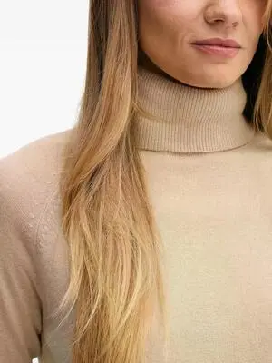 BENETTON Roll-neck Raglan-sleeve Sweater - Neutrals
