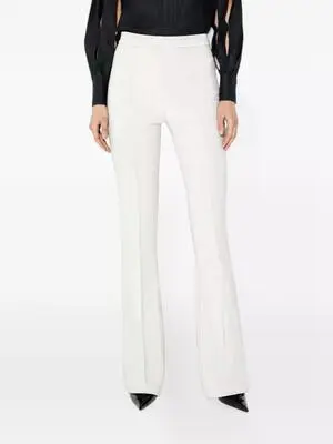Elisabetta Franchi Trousers In Double Layer Stretch Crêpe And Satin Fabrics