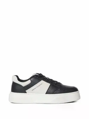 Armani Exchange Logo-print Panelled Sneakers
