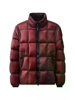 C.P. COMPANY D.d. Shell Lens Hooded Down Jacket - Red