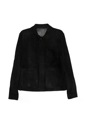 TOM FORD Chest Pocket Shirt Jacket - Black