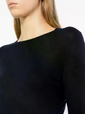 N.peal Eden Round-neck Top - Black