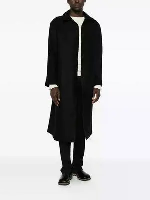 MA+ Button-up Single-breasted Coat