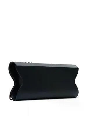 Perrin Le Corset Perforé Lace-up Clutch Bag