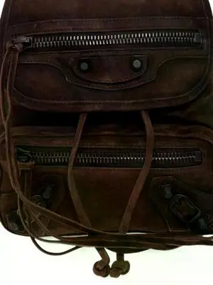 Balenciaga Le City Backpack Mini In Light Espresso