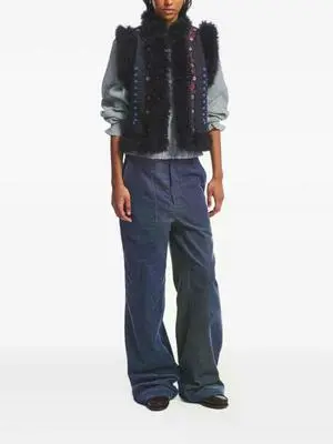 Antik Batik Ivan Embroidered Gilet