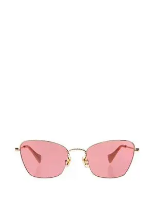 Valentino Garavani Vlogo Geometric-frame Sunglasses