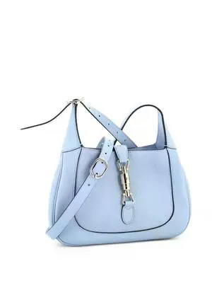 Gucci Jackie 1961 Leather Small Hobo Bag - Blue