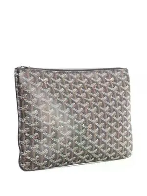 Goyard Senat Zip Coated Canvas Mm Pouch