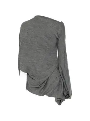 Junya Watanabe Asymmetric Draped Sweater