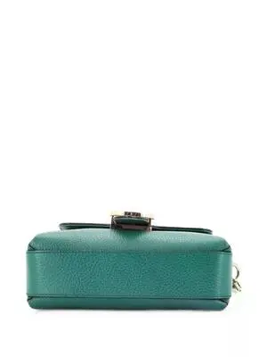 Gucci Interlocking Chain Leather Small Crossbody Bag