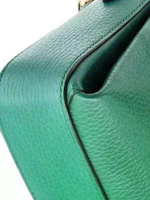 Gucci Interlocking Chain Leather Small Crossbody Bag