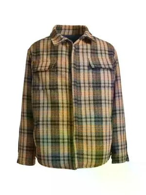 THE EDGE OF EARTH™ Check-pattern Zip-detail Jacket