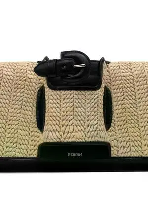 Perrin La Parisienne Raffia Glove Clutch