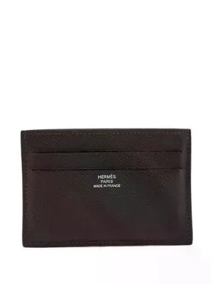 Hermès 2026 Citizen Twill Epsom Leather Card Case