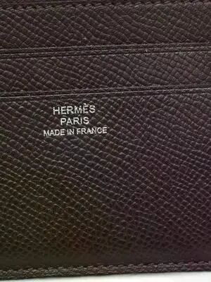 Hermès 2026 Citizen Twill Epsom Leather Card Case