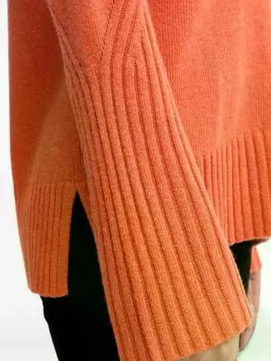 BENETTON V-neck Ribbed-trim Sweater