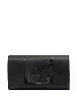 Perrin L'eiffel Strass Glove Clutch Bag - Black