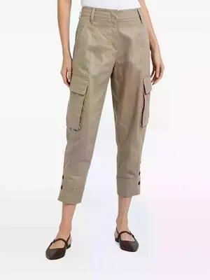 Brunello Cucinelli Button-cuff Cargo Pants