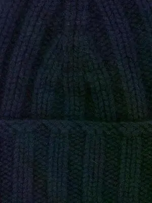 LARMERI STUDIO Ribbed-knit Beanie Hat