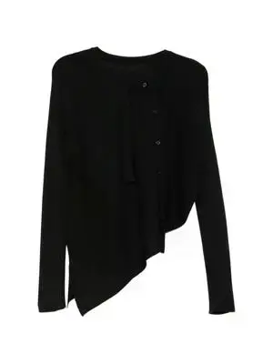 Y’s Asymmetric-hem Cardigan