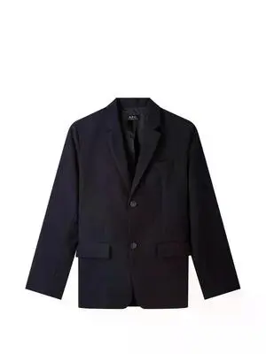 A.p.c. Harry Single-breasted Wool Jacket