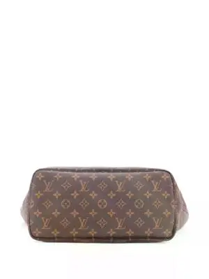 LOUIS VUITTON Neverfull Nm Monogram Canvas Mm Tote Bag - Brown