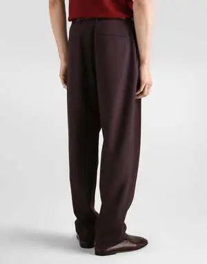 Dolce & Gabbana Wool Trousers Pants And Shorts Multi-colored
