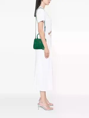 Miu Miu 2010-2026 Mini Matelasse Nappa Satchel