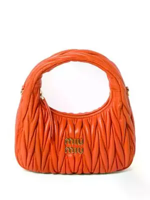 Miu Miu Wander Matelassé Tote Bag