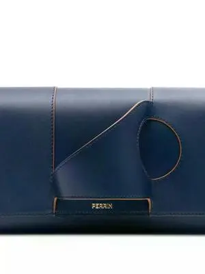 Perrin L'asymetrique Glove Clutch Bag - Blue
