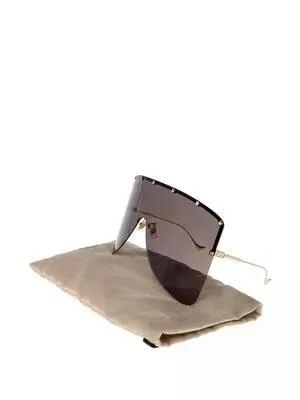 Valentino Garavani Rockstud Shield-frame Sunglasses